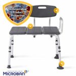 Medline Knockdown Transfer Bench with Microban 1Ct