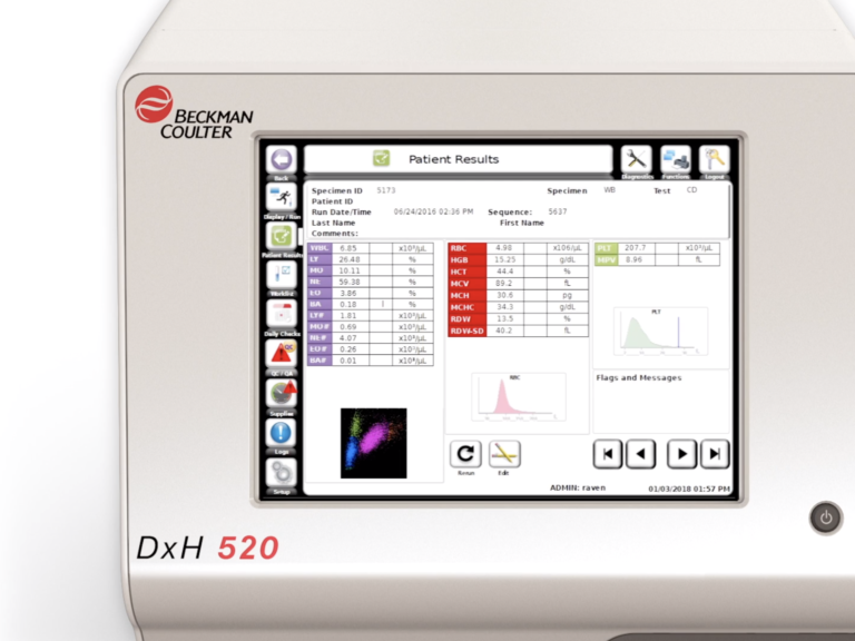 Beckman Coulter DxH 520 Hematology Analyzer | Medline Industries, Inc.