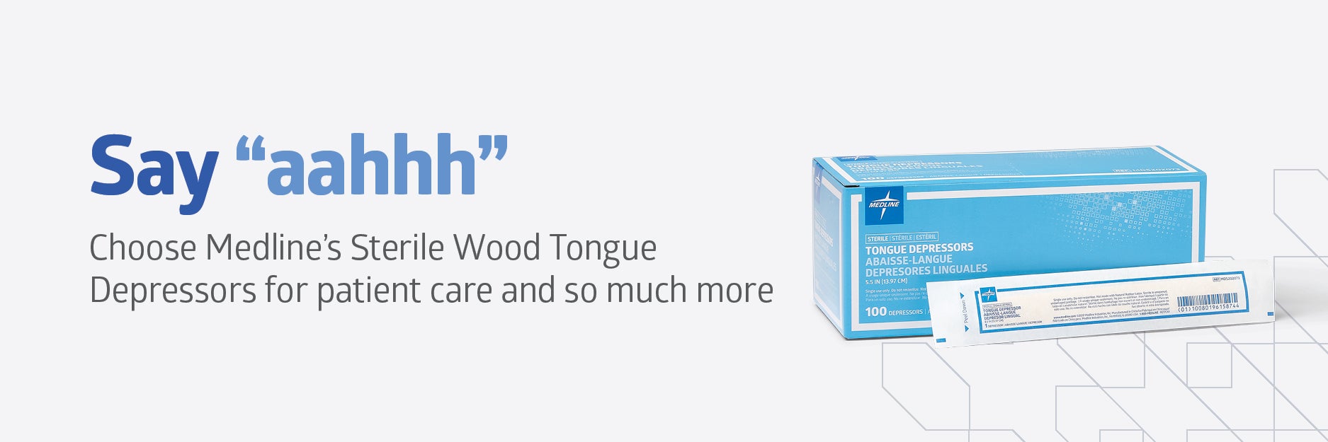 Medline Sterile Tongue Depressors | Medline Industries, Inc.