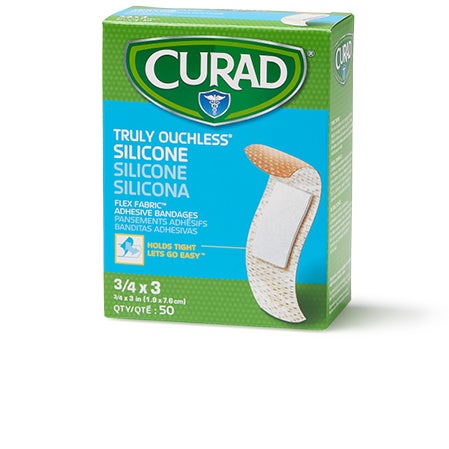 CURAD Silicone Adhesive Bandages | Medline Industries, Inc.