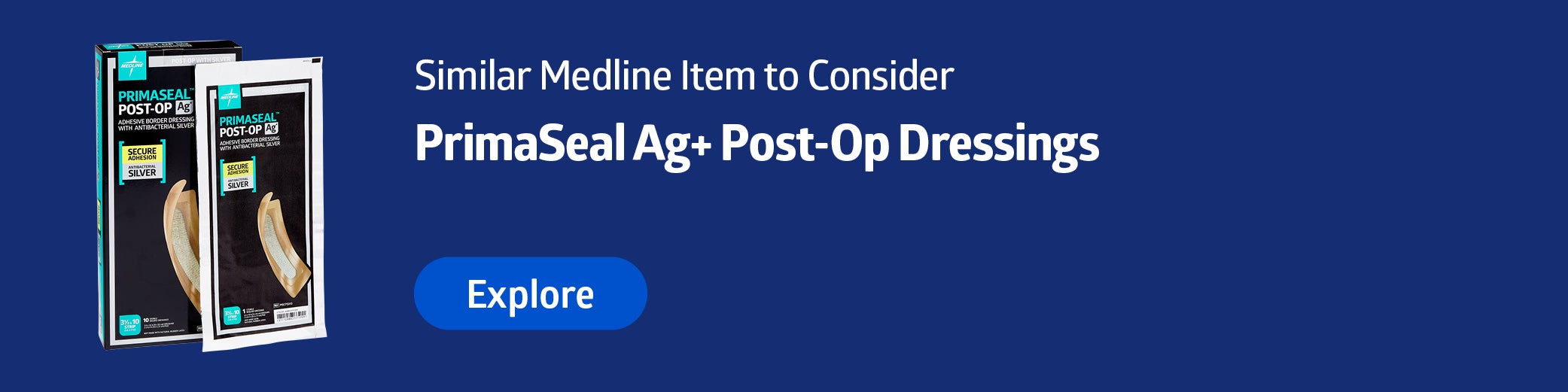 AQUACEL Ag Surgical Cover Dressings | Medline Industries, Inc.